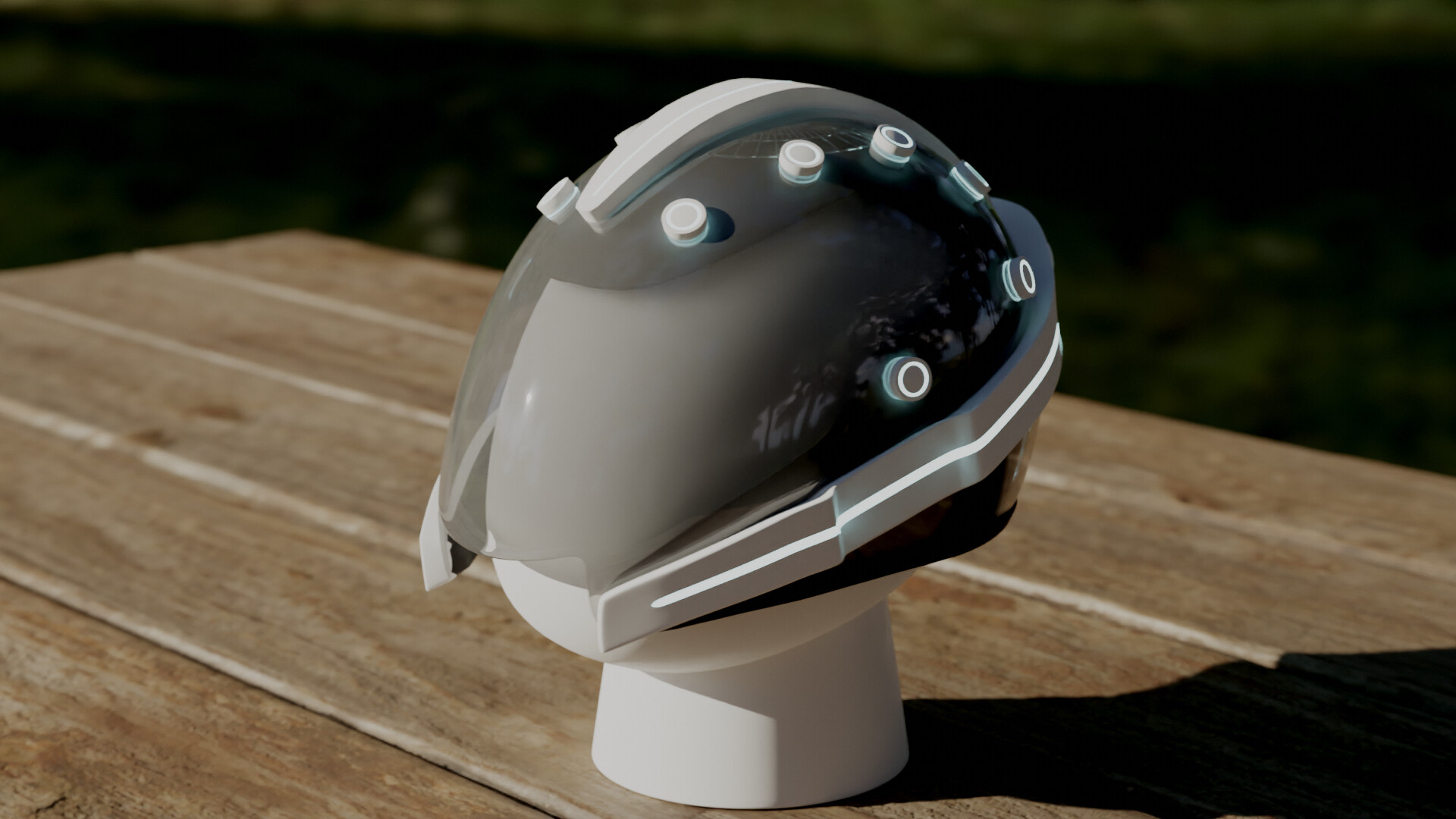 Isaak Bing - Sci-fi Helmet