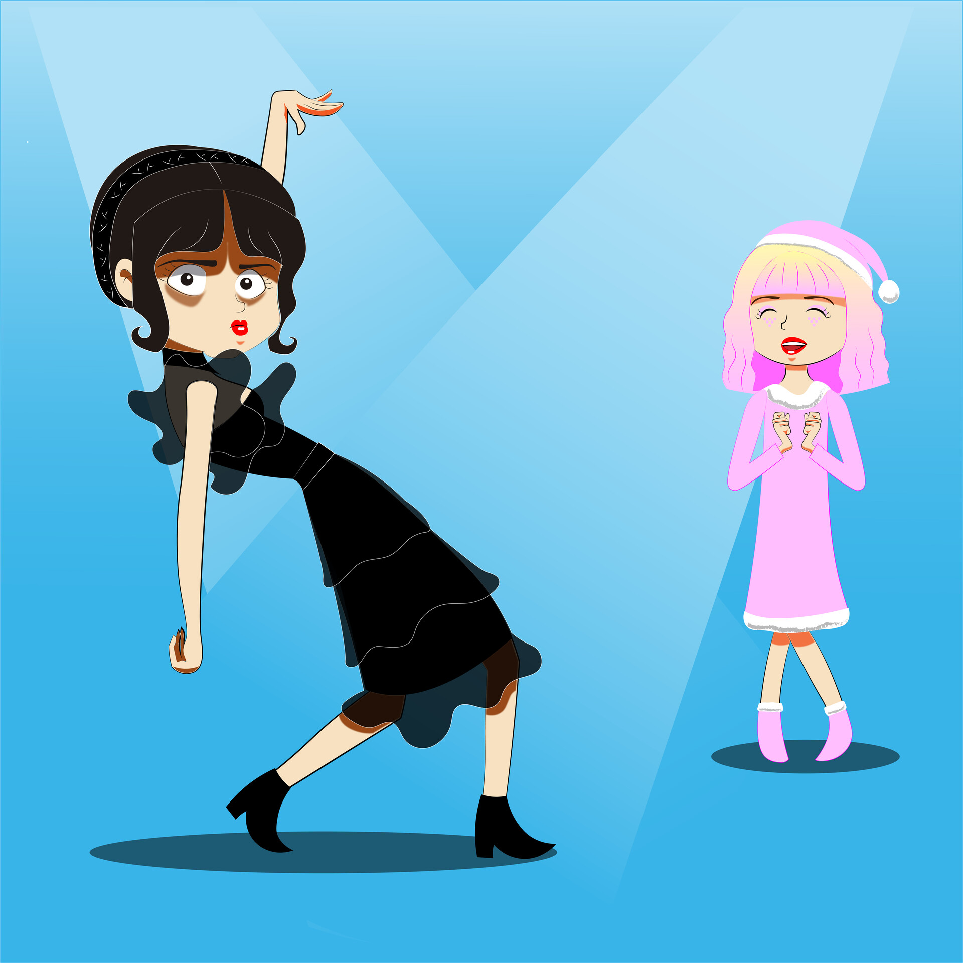 ArtStation - Merlina Dances