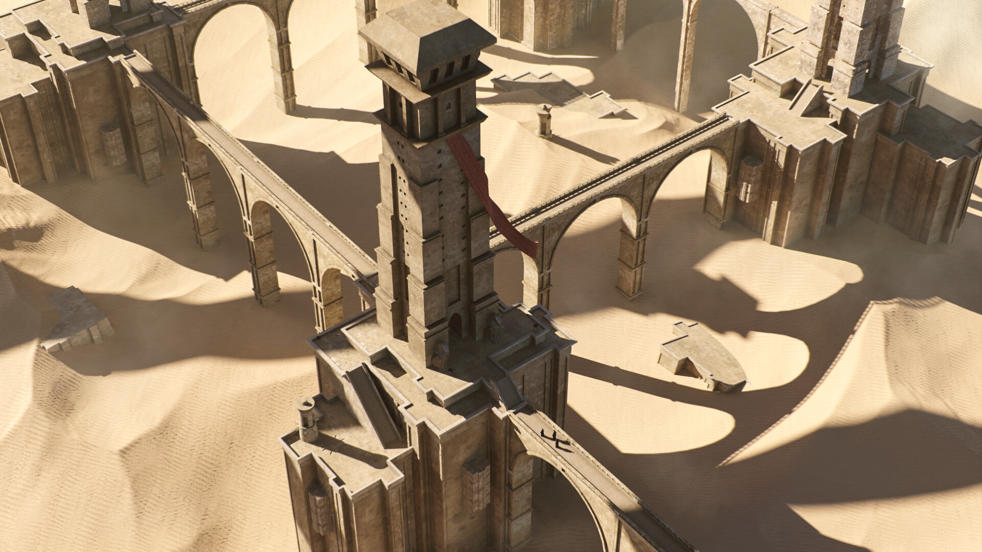 ArtStation - Desert Temple