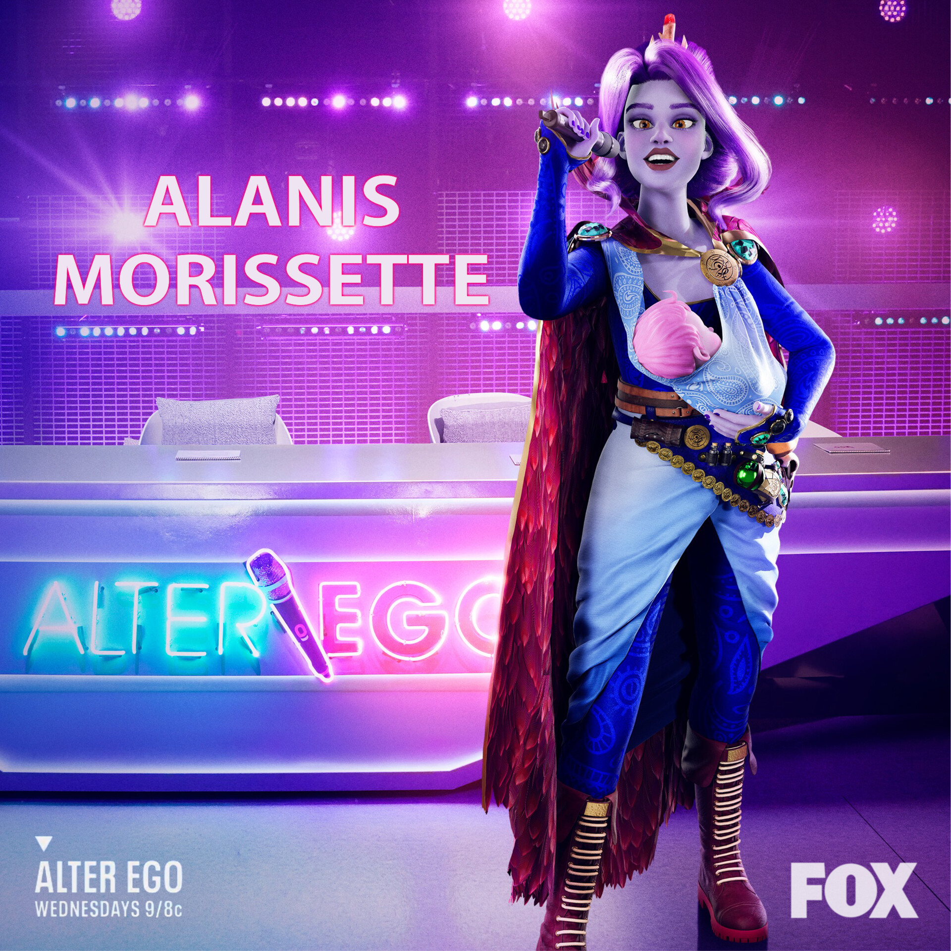 ArtStation - Alter Ego - The Judges: Alanis Morissette