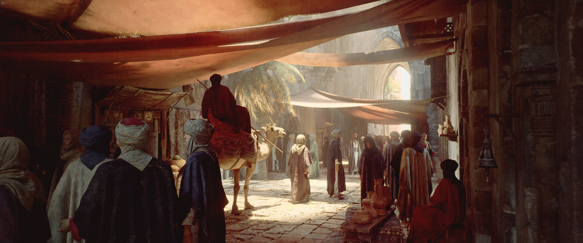 ArtStation - Grand Bazaar Unreal Engine demo scene