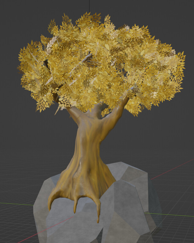 XxRoronaxX - 3D Sacred Tree Mesh