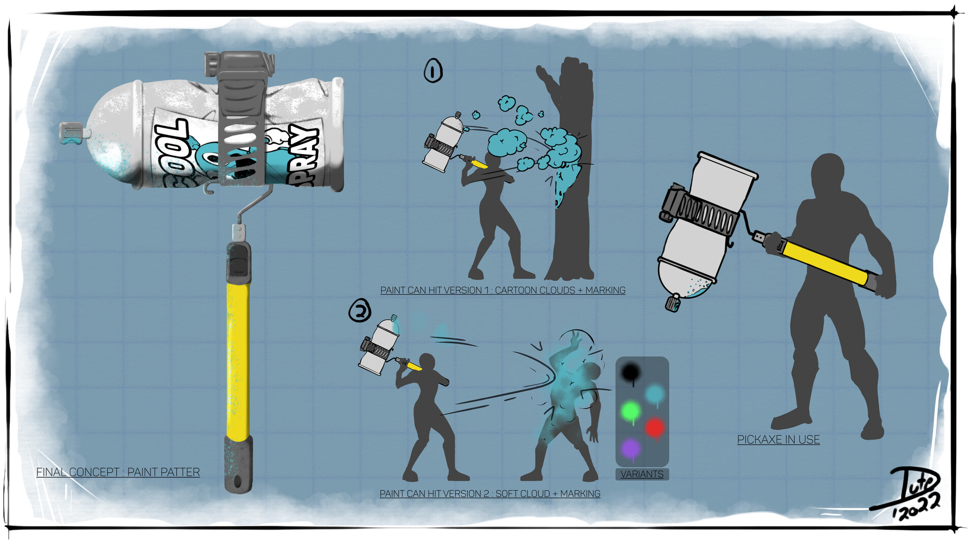 how to draw fortnite harvesting tools