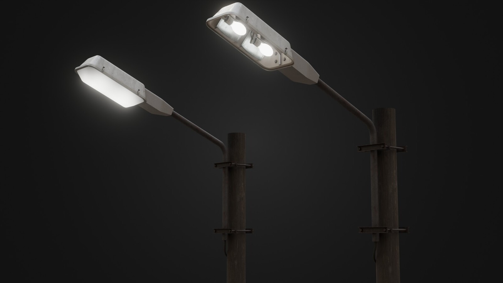 Isolated Soul Studio - Old Soviet Street Light 01