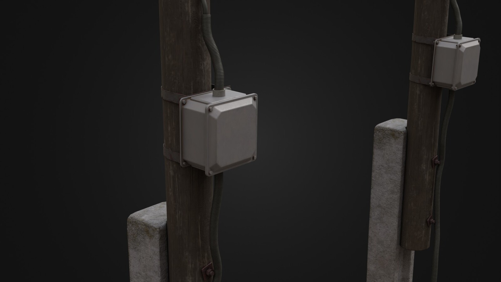 Isolated Soul Studio - Old Soviet Street Light 01