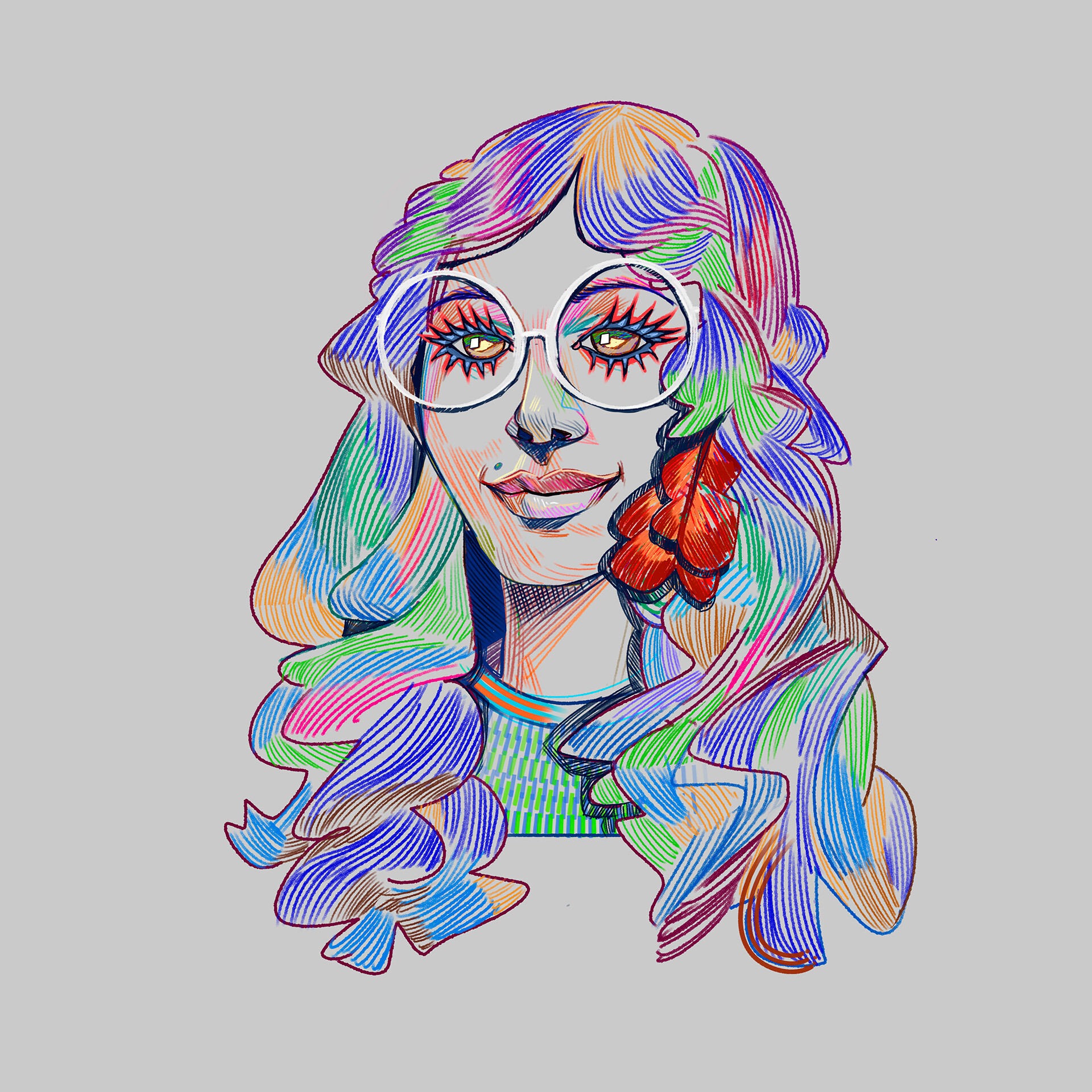 ArtStation - Color pencil effect