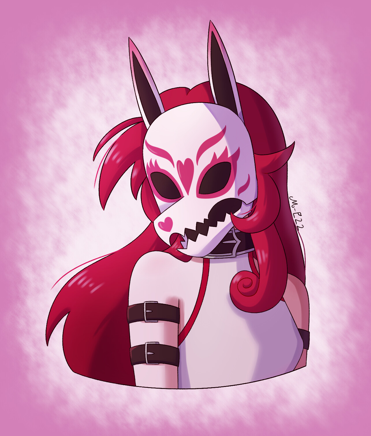 ArtStation - Neon Red Fanart