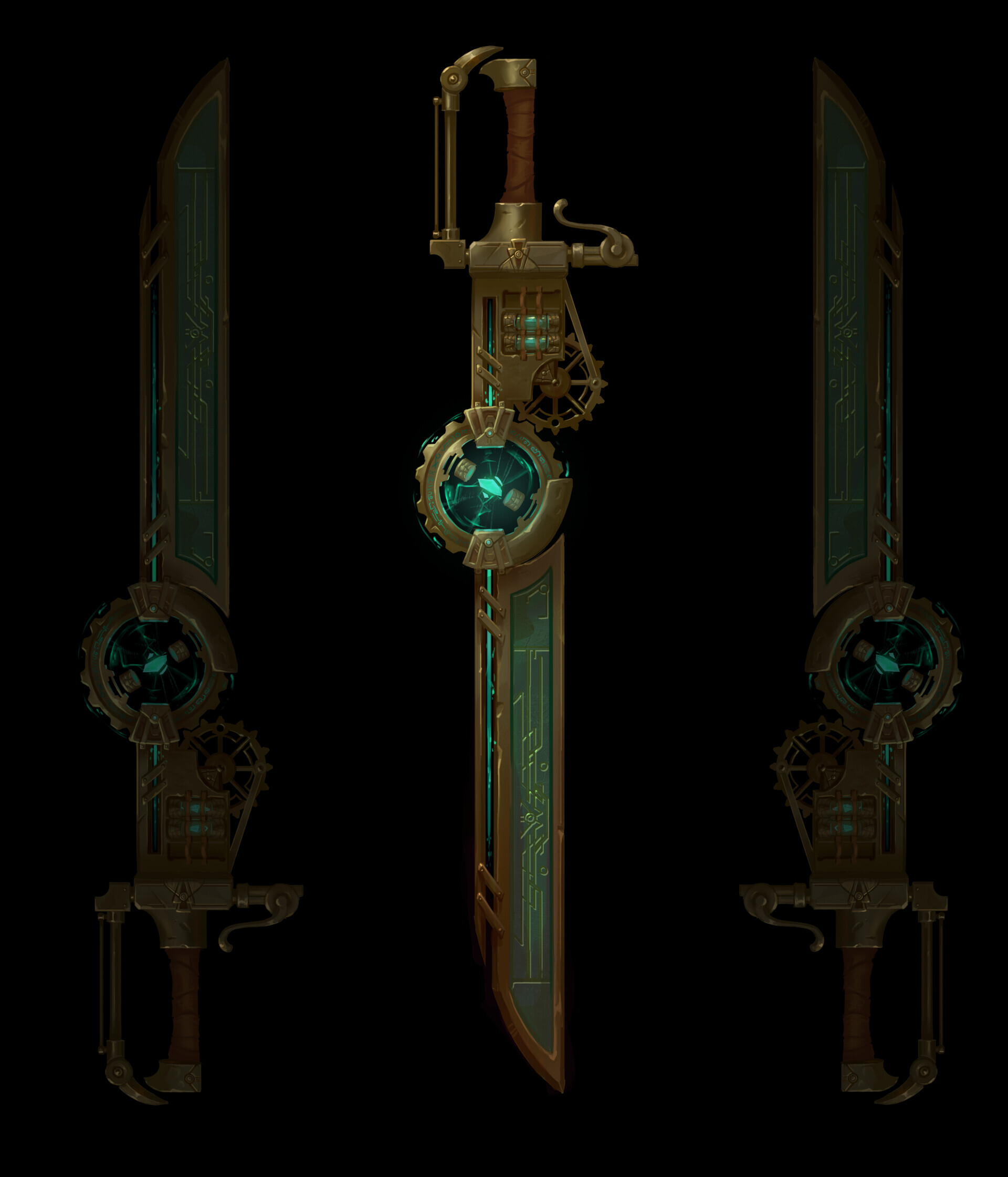 Michael Trevett - Steampunk Sword