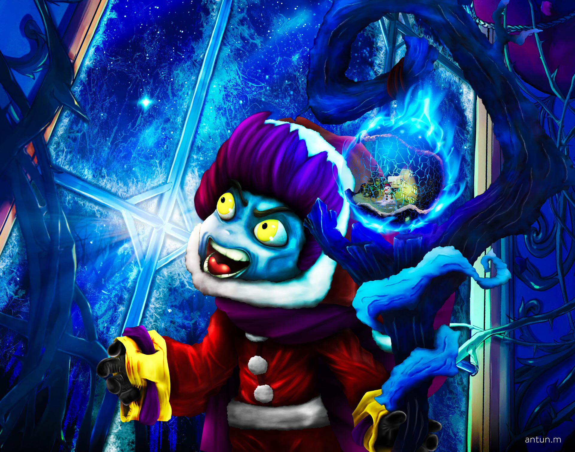 ArtStation - Christmas Drawing