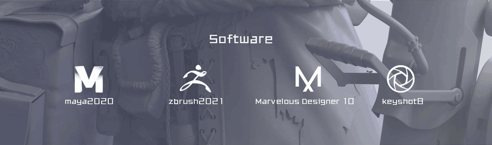 巧课力 CGmomo - 【学生作品】余晓彤--《冰原女战士》