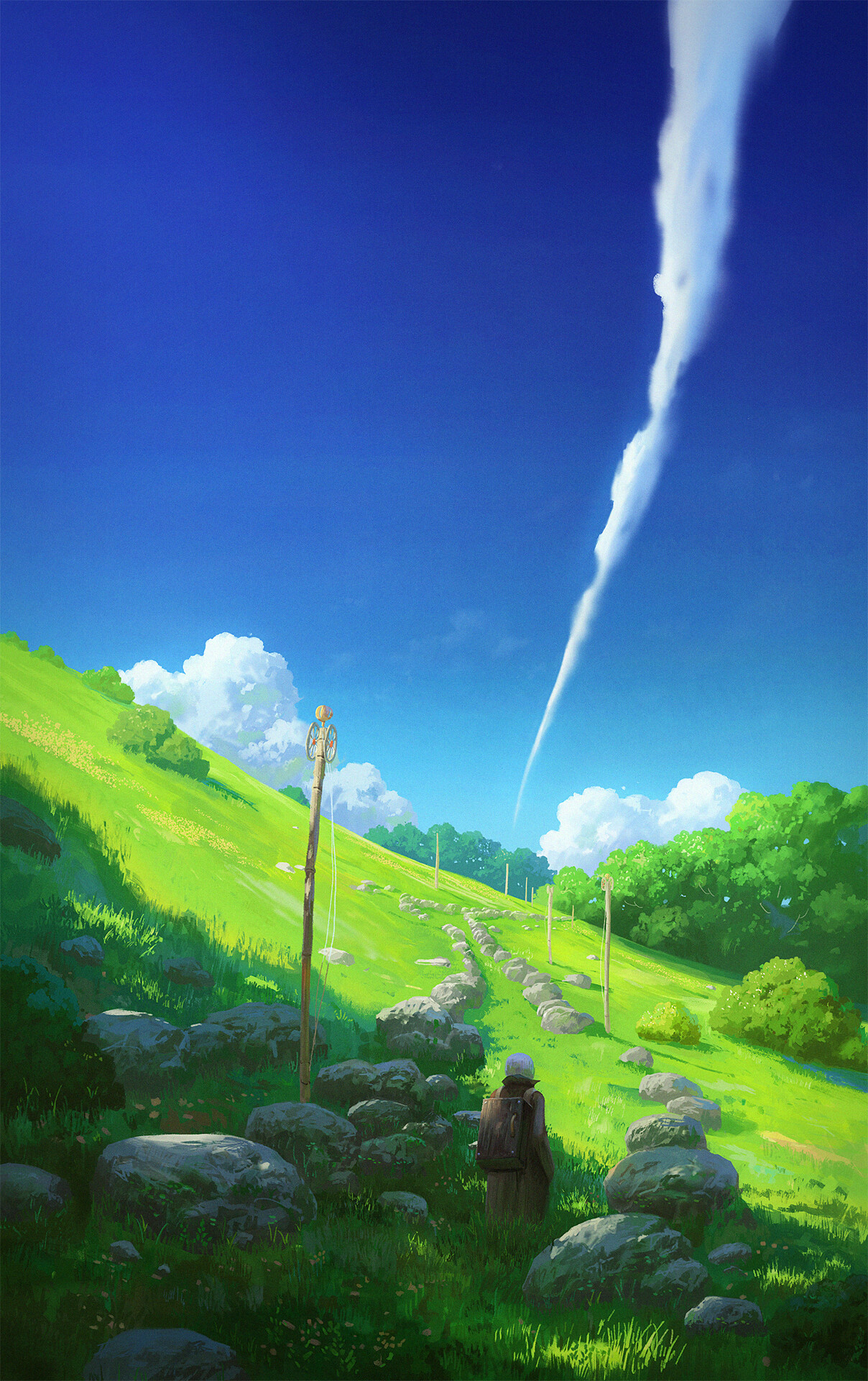 Mushishi by Circle Cycle : r/ImaginarySkyscapes