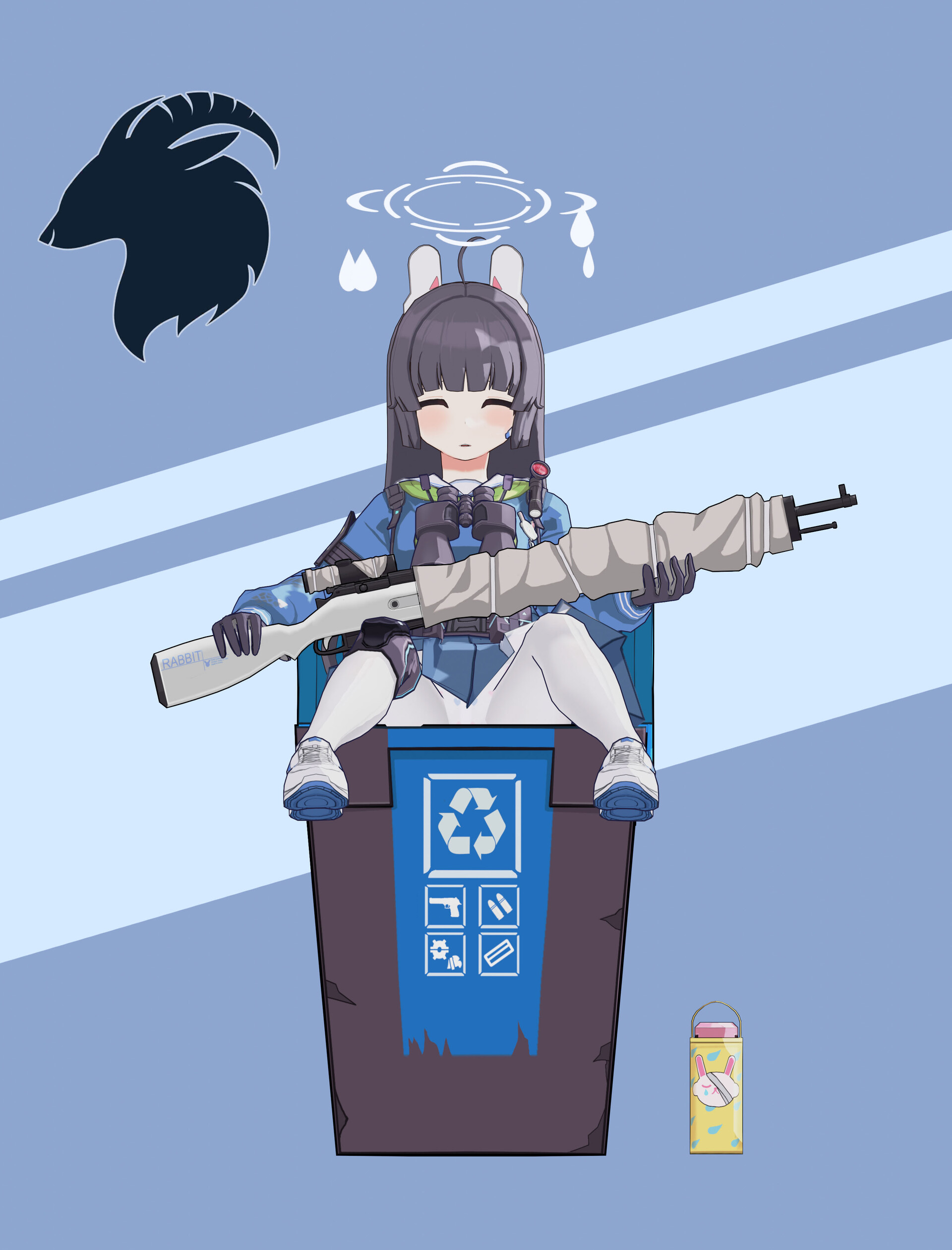 Artstation Blue Archive Miyu