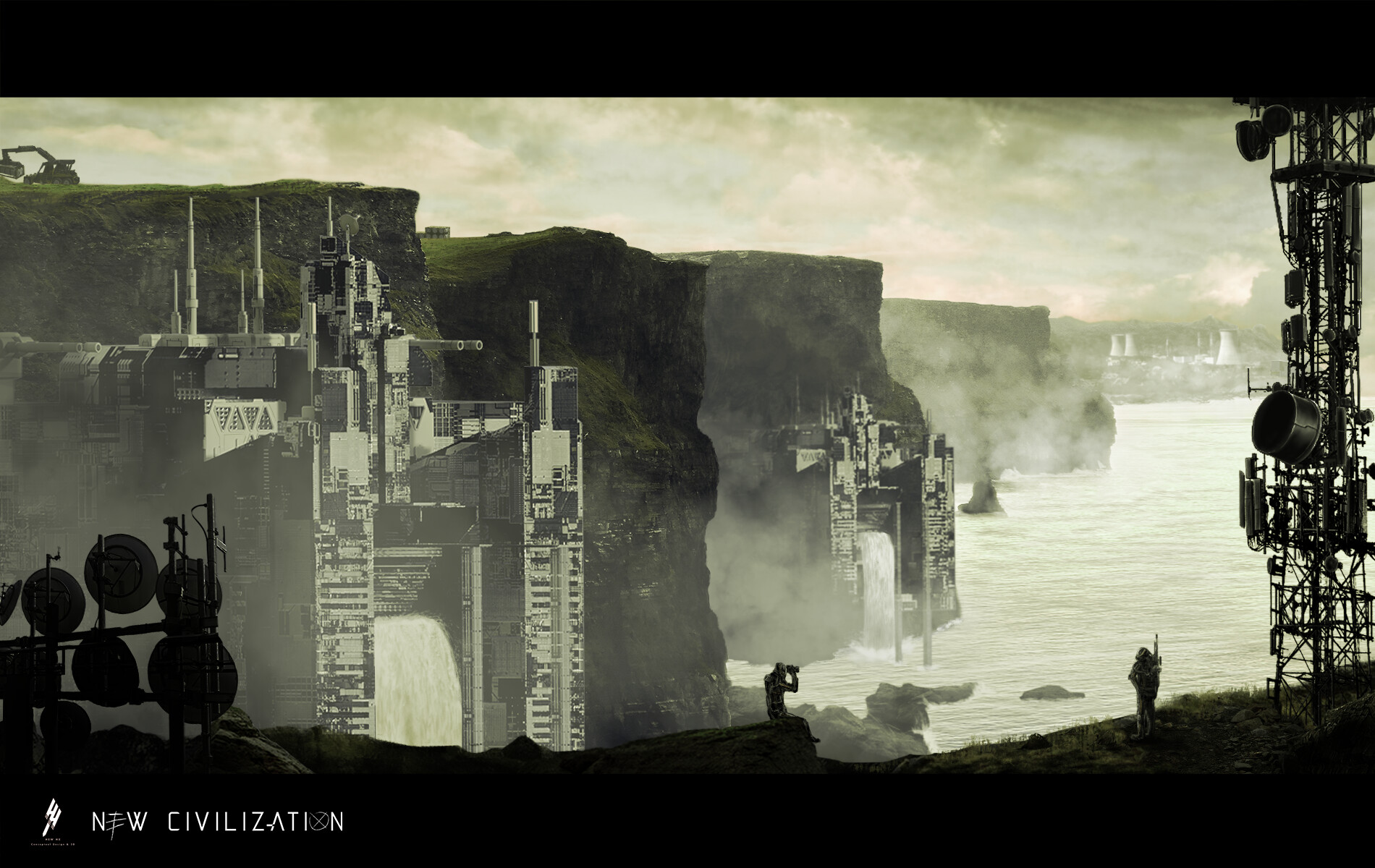 ArtStation - Final Year Project: "New Civilization" Environment Design ...