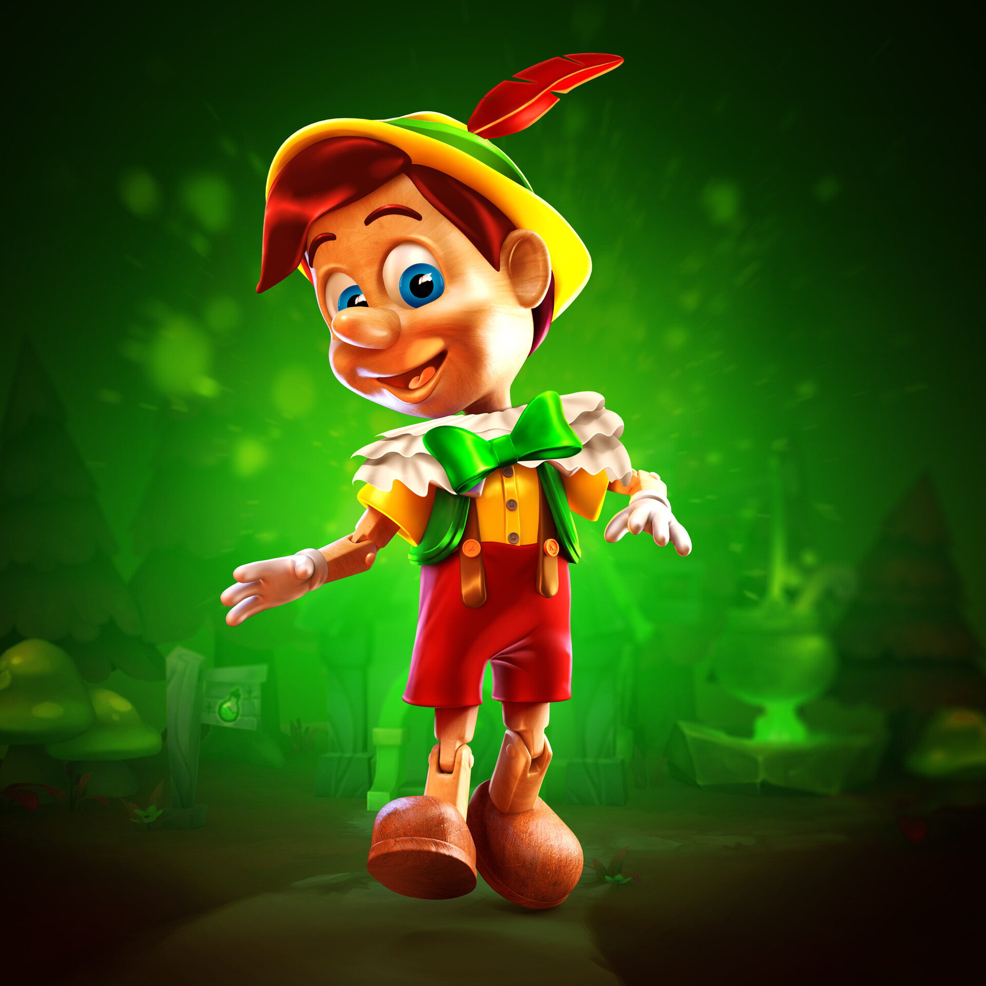 ArtStation - PINOCCHIO SLOT GAME