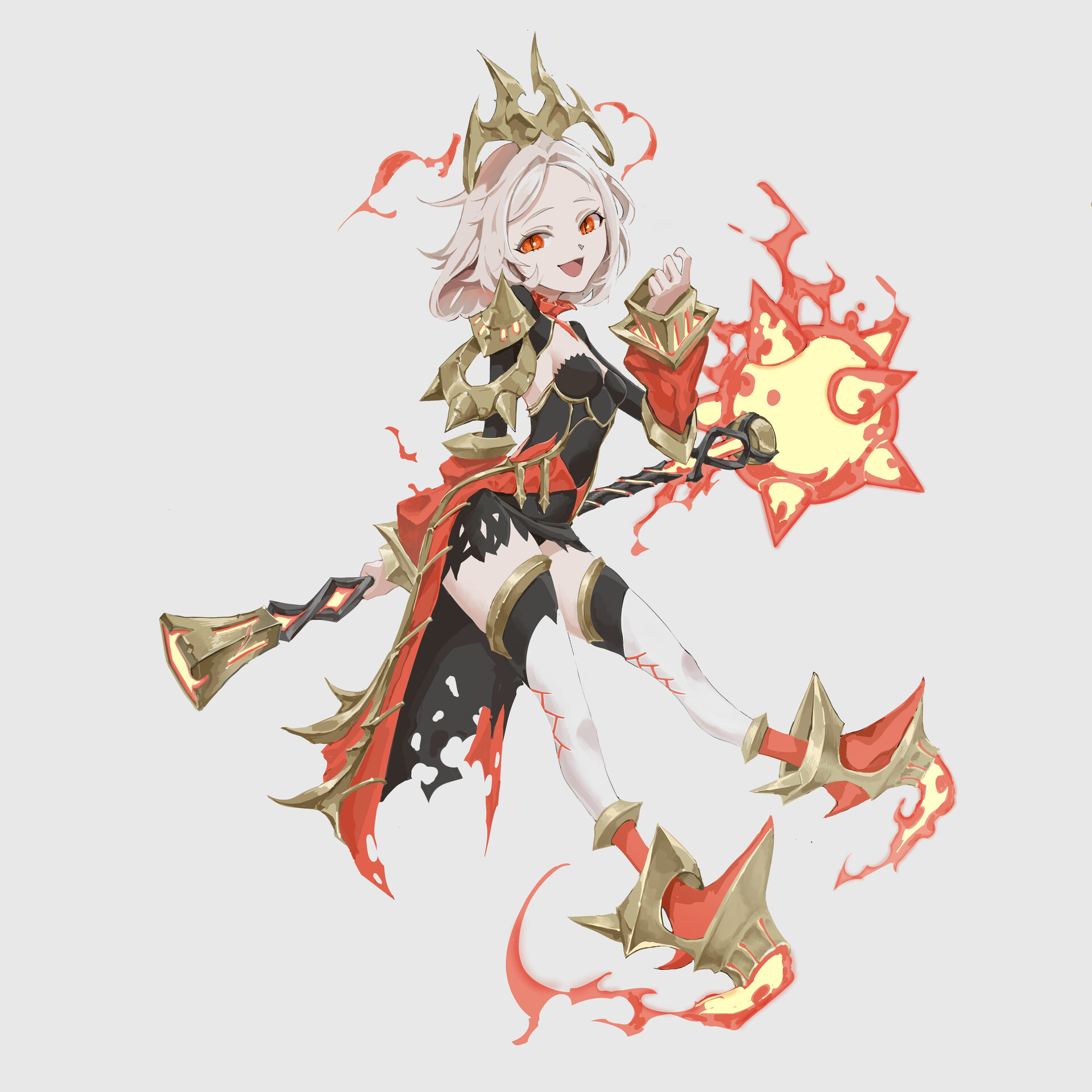 Poom Nuthong - Fire Mace Knight