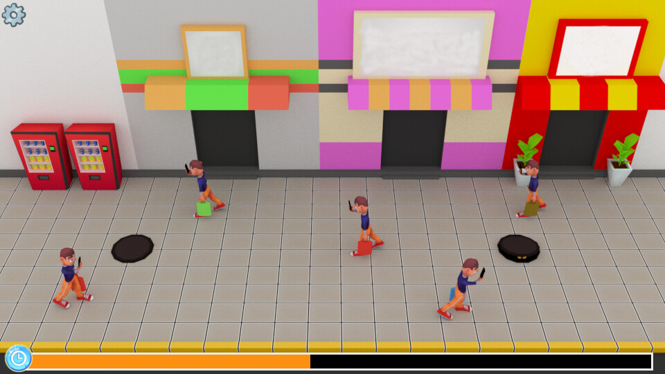 Mikael Paananen - Mockup for a mobile game