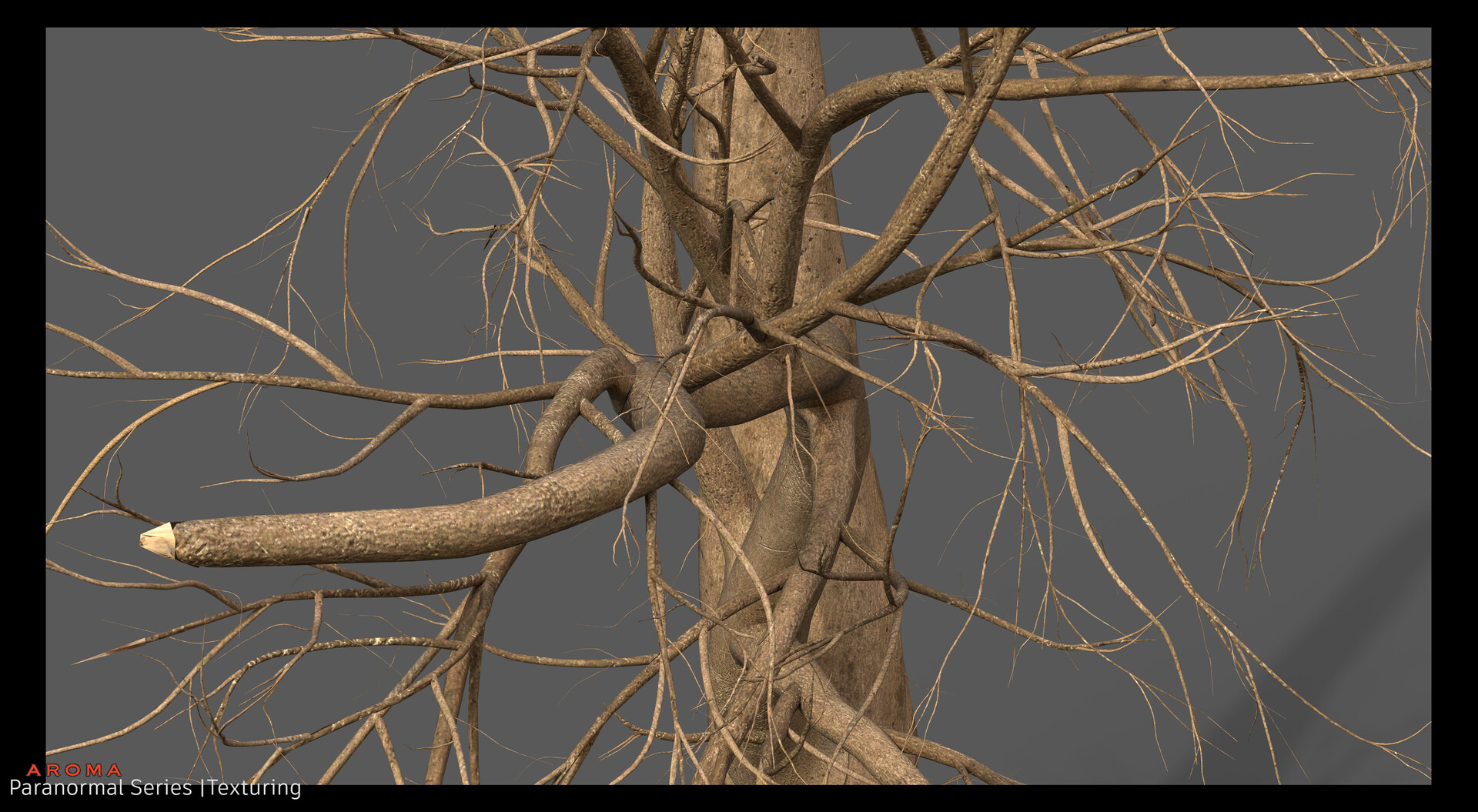 Maha Ali - Berries Tree- Texturing