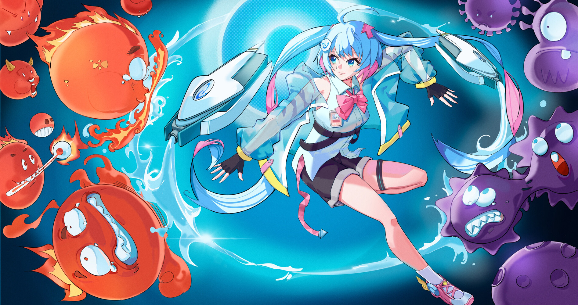 ArtStation - Antivirus Girl