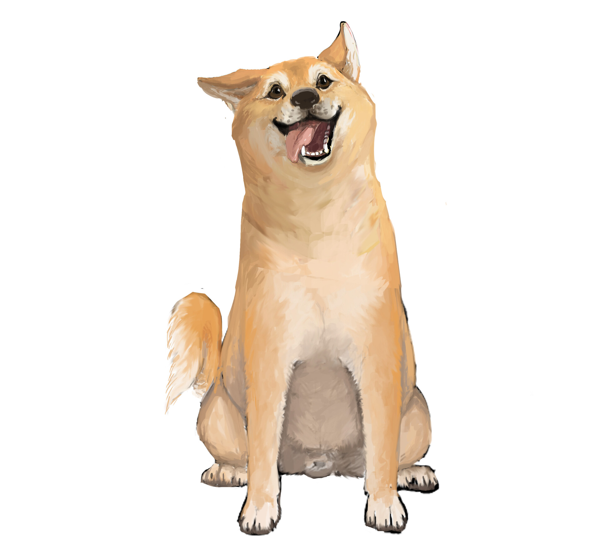 ArtStation - Concept Character : Dog