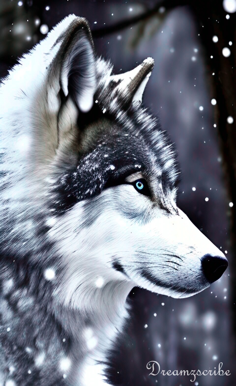 ArtStation - Winter Wolf