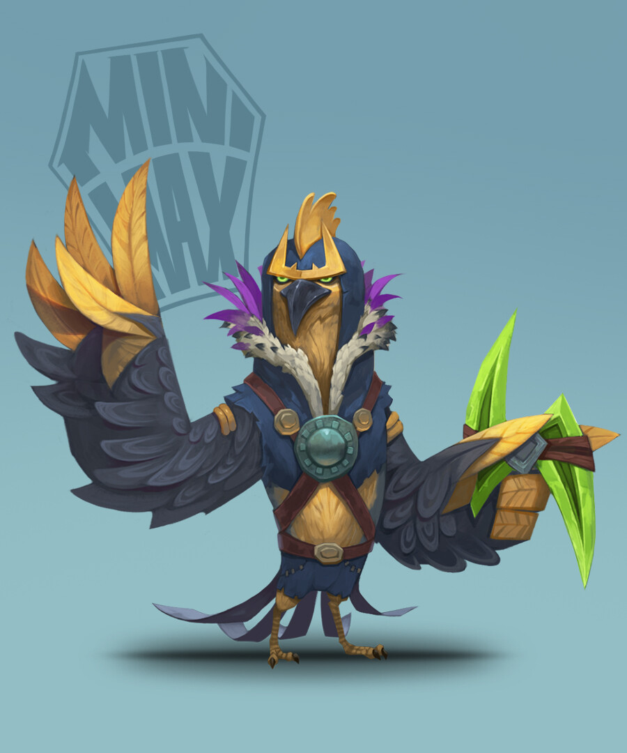 Ducksu Lee - 2019 minimax artwork: chracter design