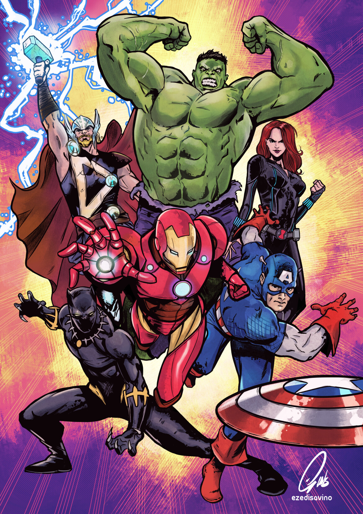 ArtStation - The Avengers