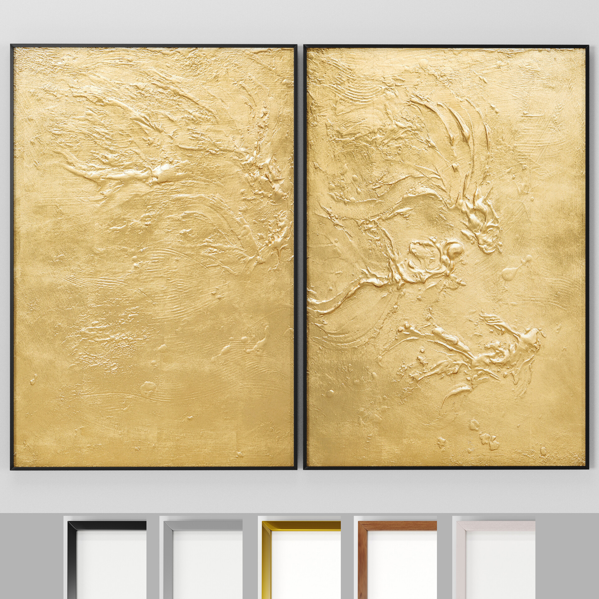 ArtStation - Art Frams 41- Wall mural Abstraction