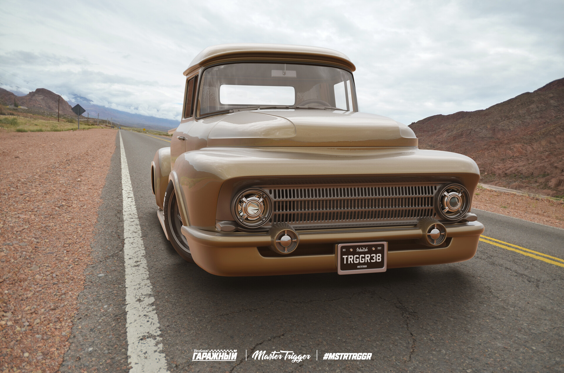 ArtStation - Mozilla38 restomod pickup truck