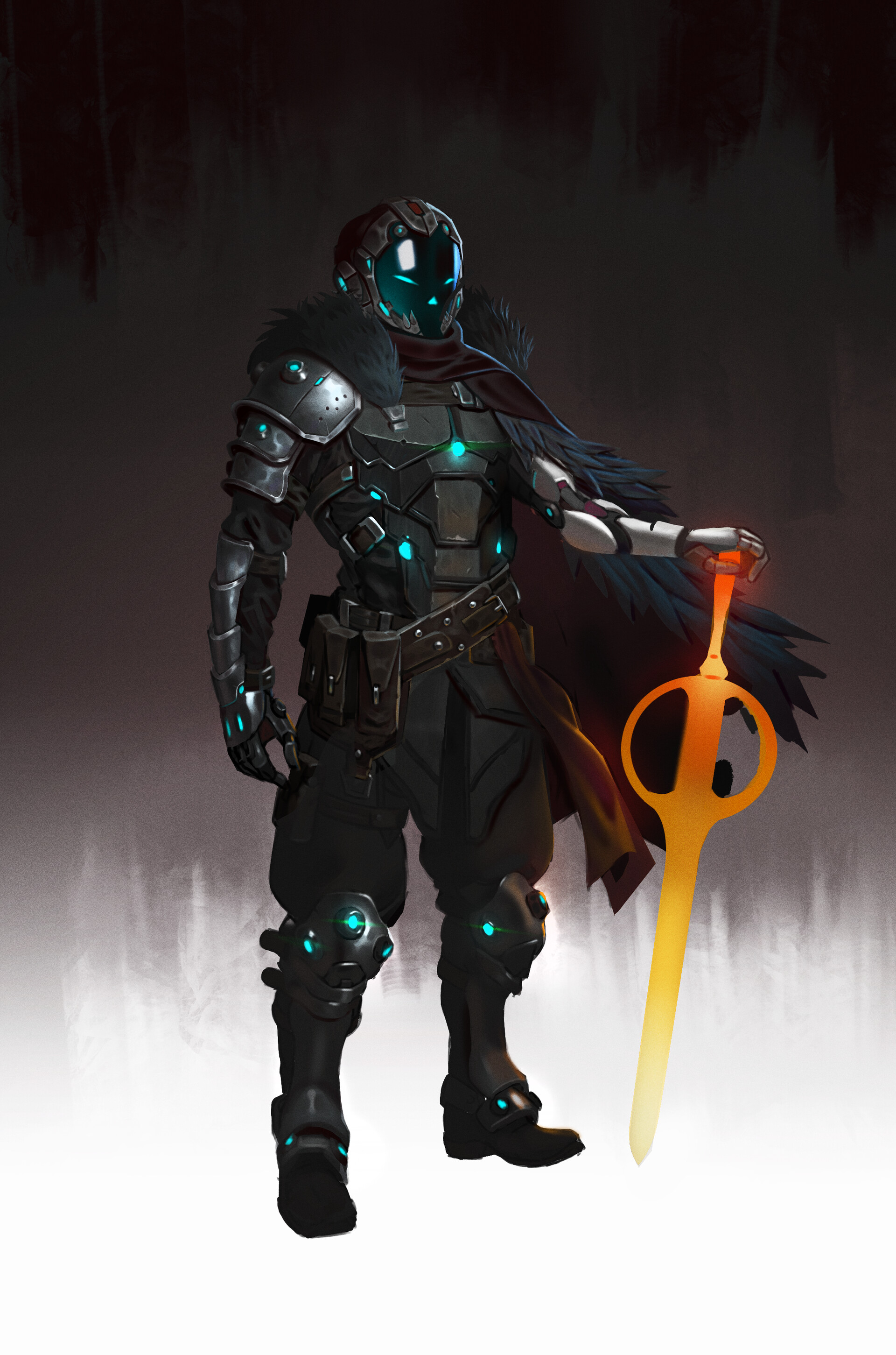 ArtStation - Marine Knight Dude