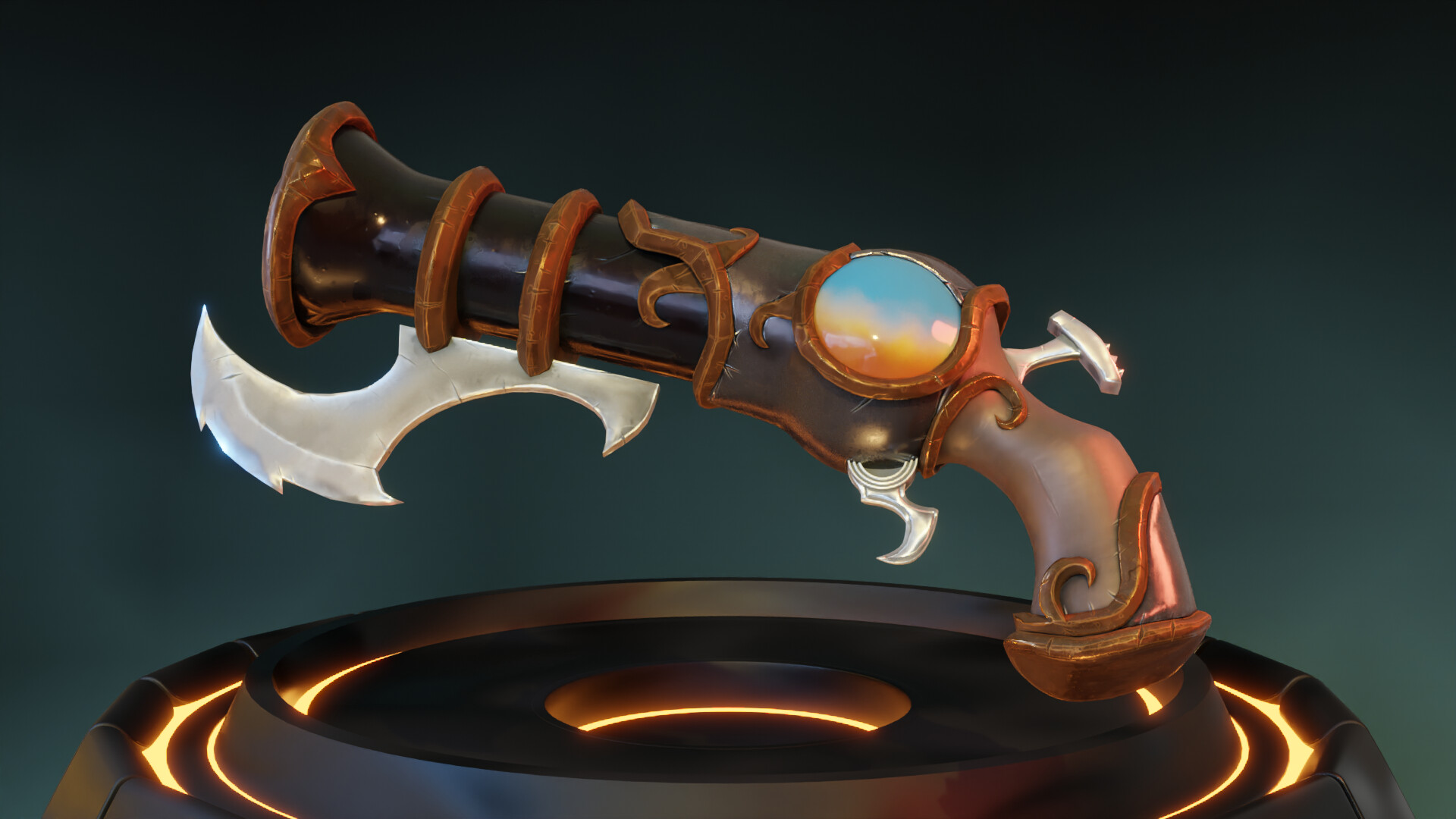 ArtStation - Stylized Gun