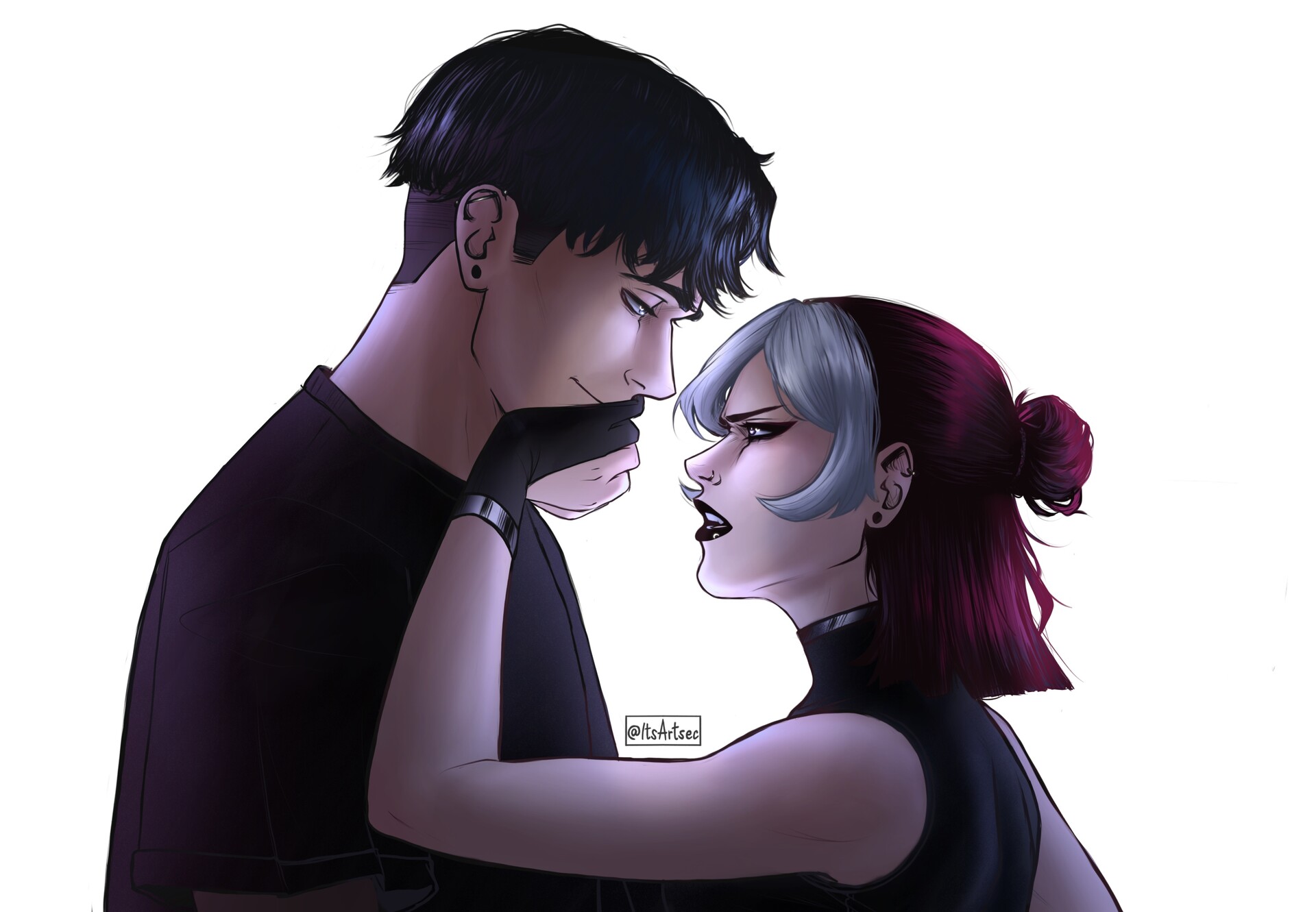 ArtStation - Red and Blue