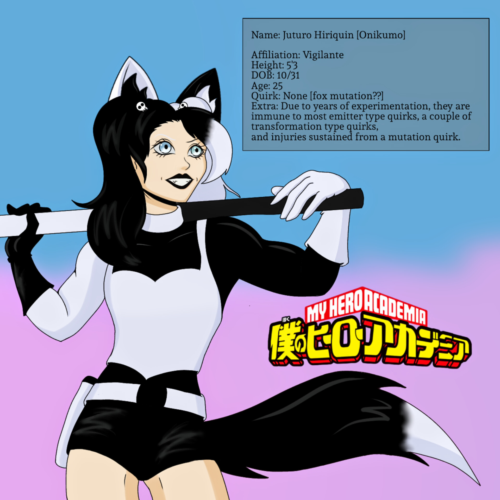 ArtStation - Juturo Hiriquin, the Fox Vigilante