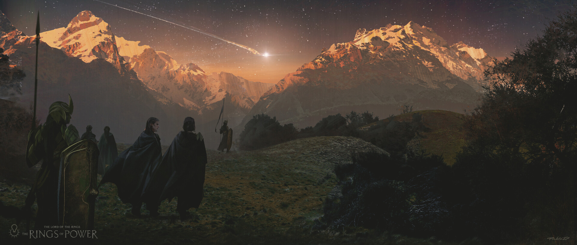 Pablo Dominguez - Rings of Power, Meteor Crater