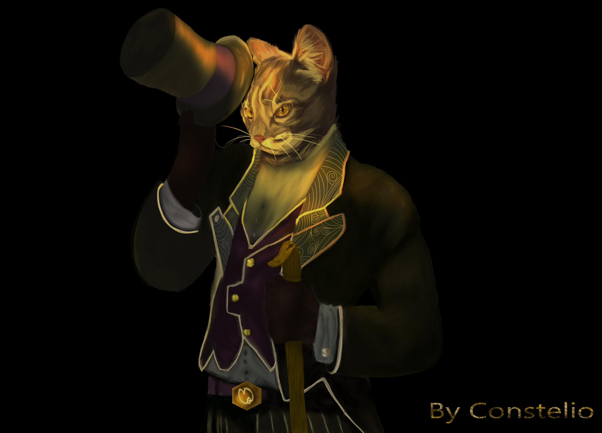 ArtStation - Mafia Cat