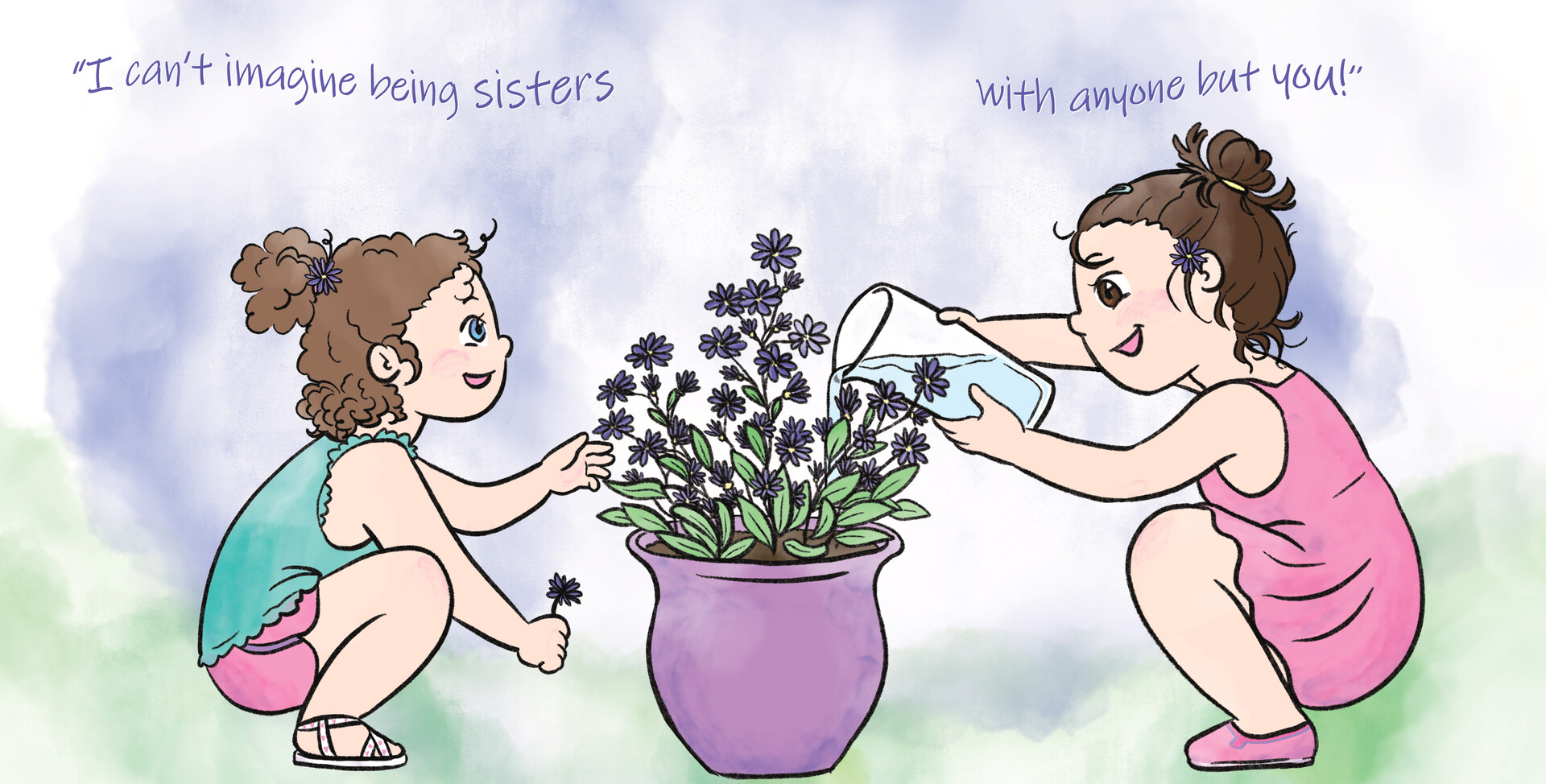 ArtStation - Ada & Lily - Children's Book