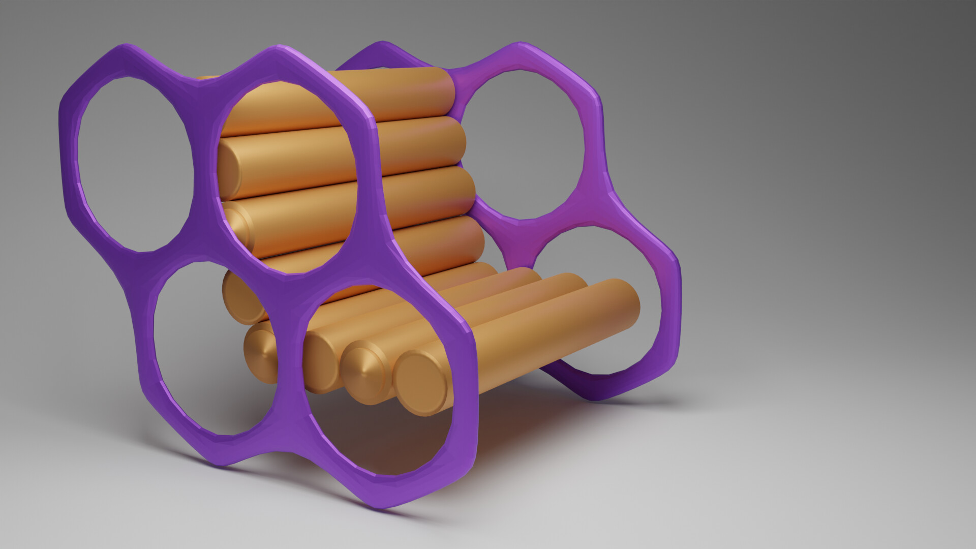 ArtStation - Hexagonal Chair