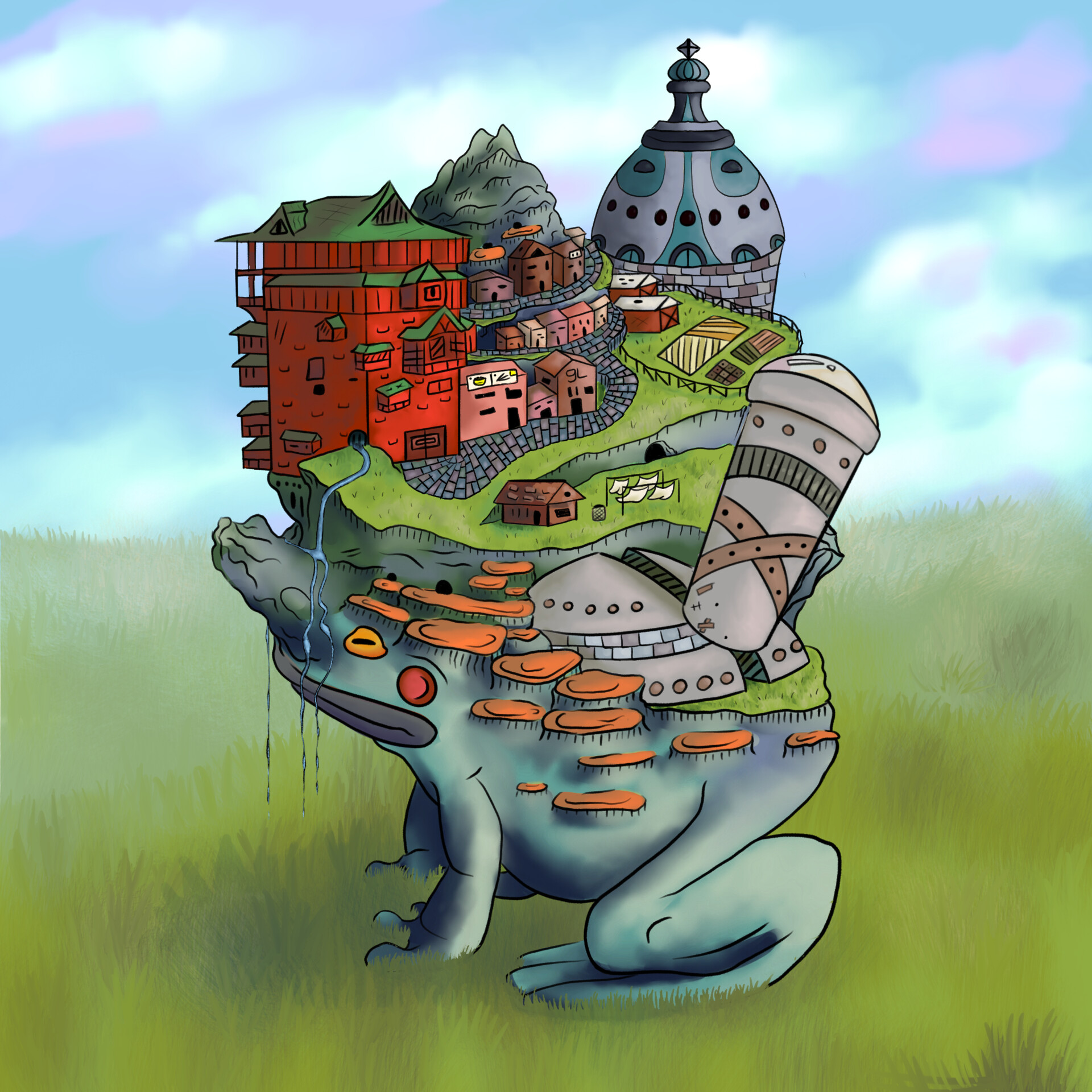 ArtStation - Frog City