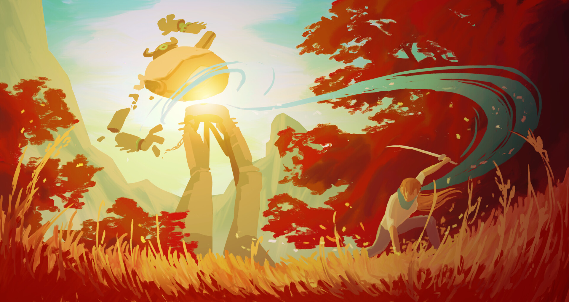 ArtStation - Rough Key Frame Compositions