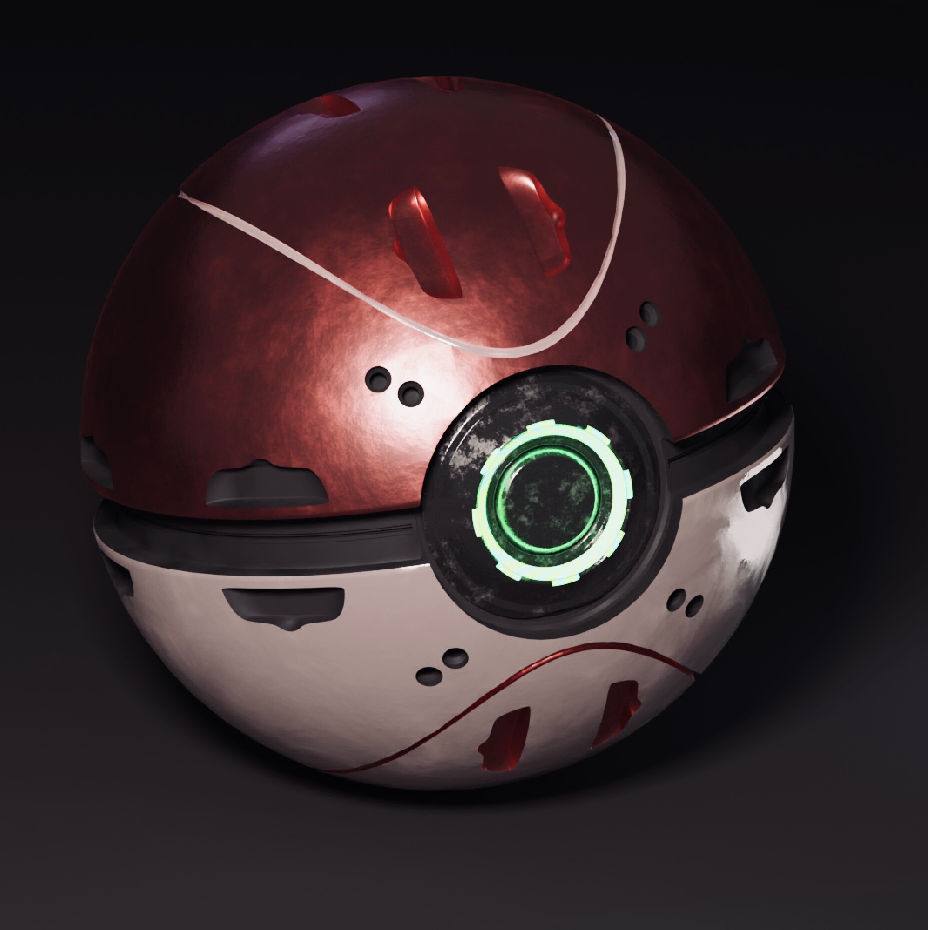 ArtStation - Pokeball