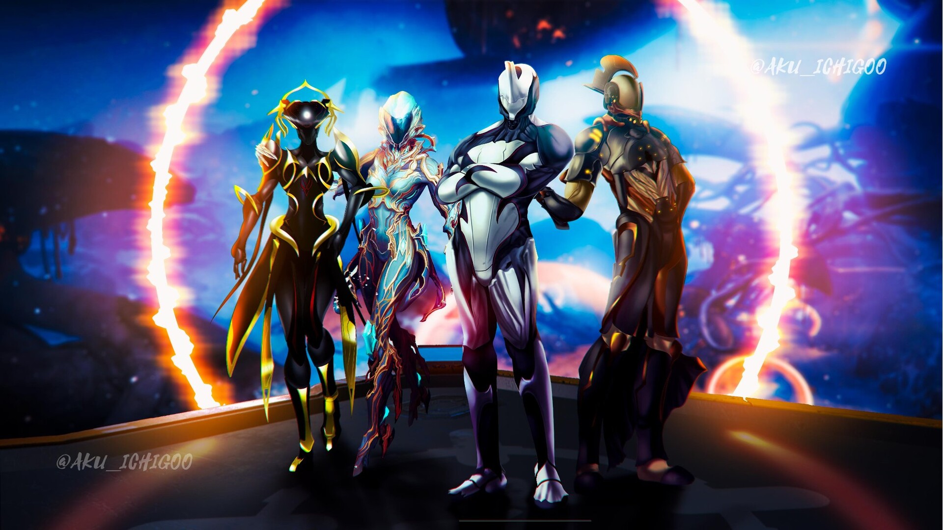 ArtStation - The "Splash" warframe custom artwork! 🤍