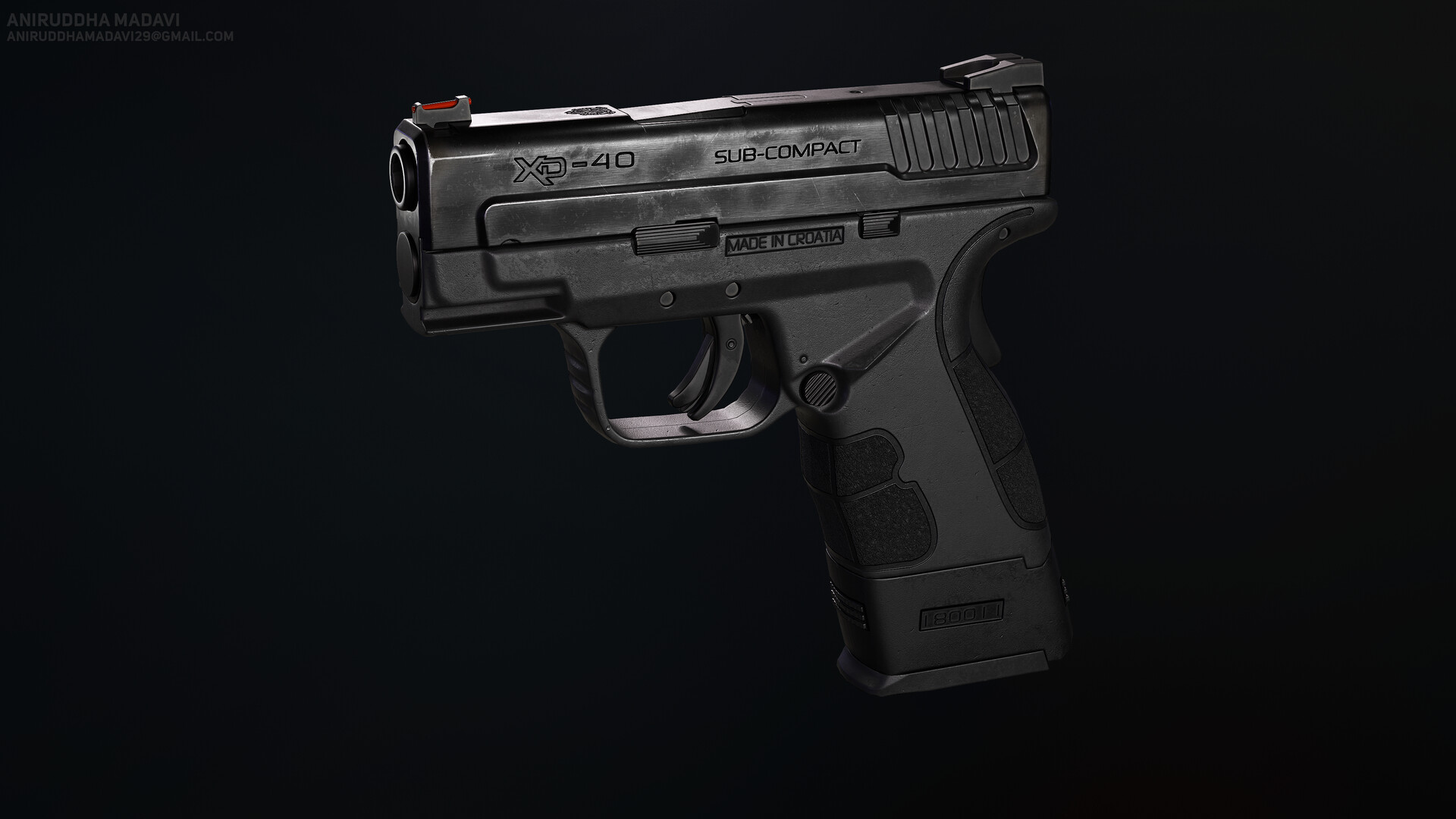 ArtStation - Springfield Armory XD Mod 2