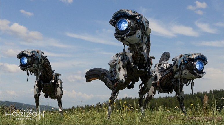 ArtStation - Watcher | Horizon Zero Dawn