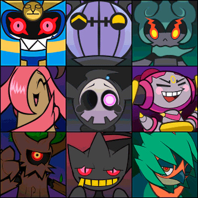 ArtStation - 9 ghosts