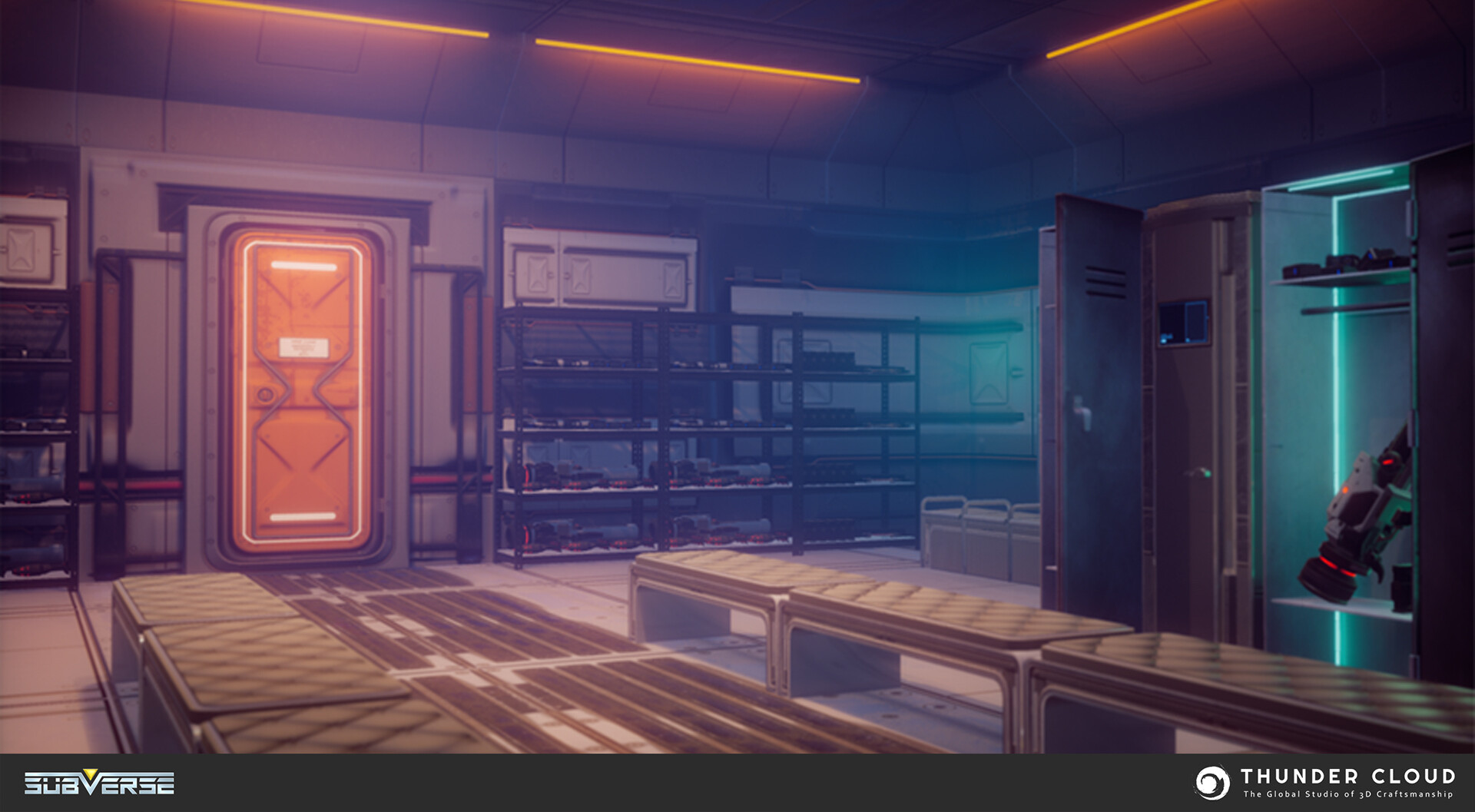 Thunder Cloud Studio - Subverse - ENV Concept Showcase