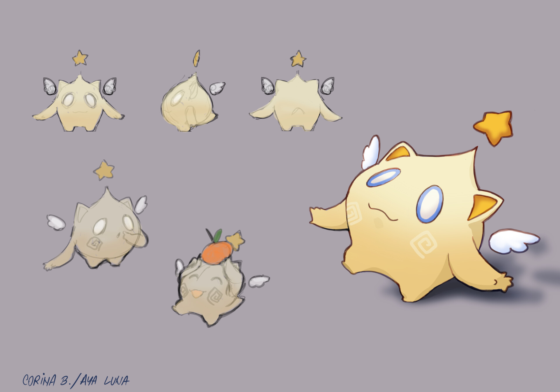 ArtStation - Sky Spirit concept