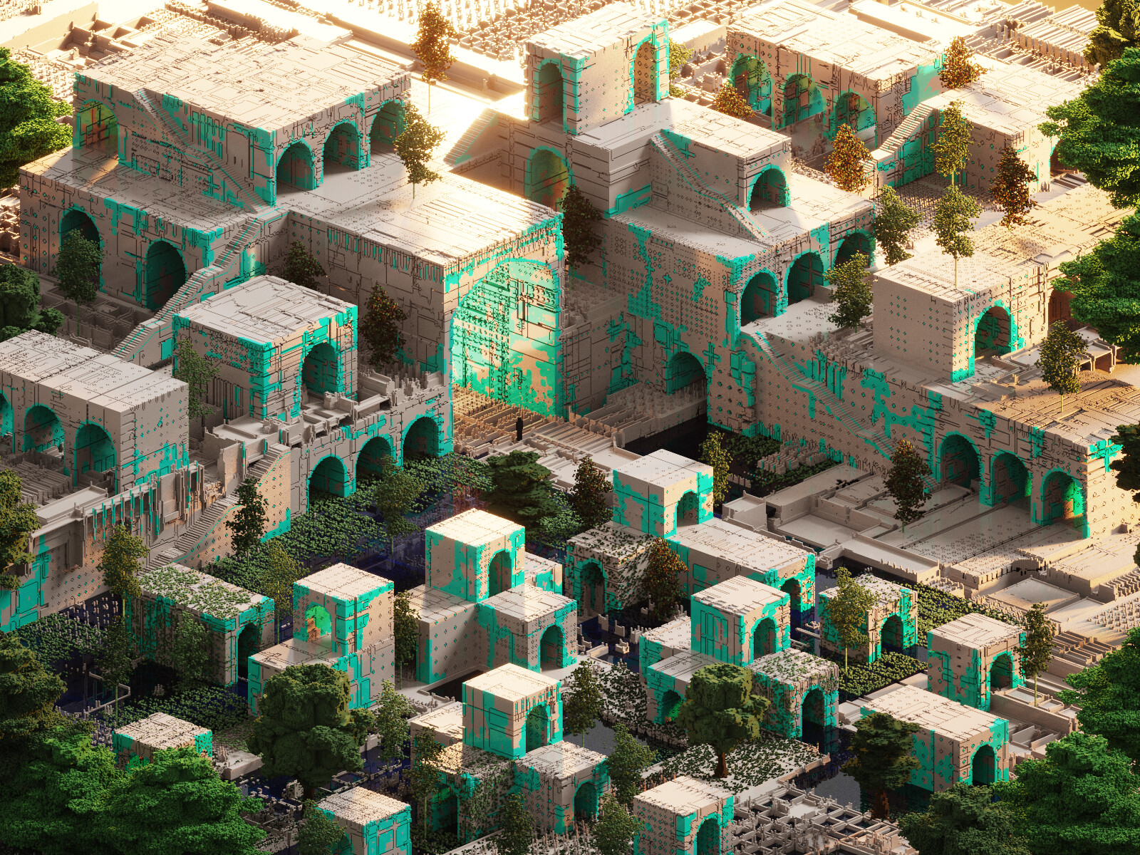 ArtStation - The Abandoned City