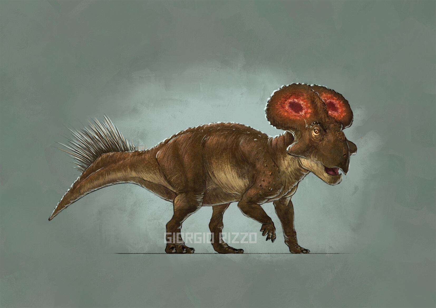 ArtStation - Protoceratops andrewsi - Paleoart