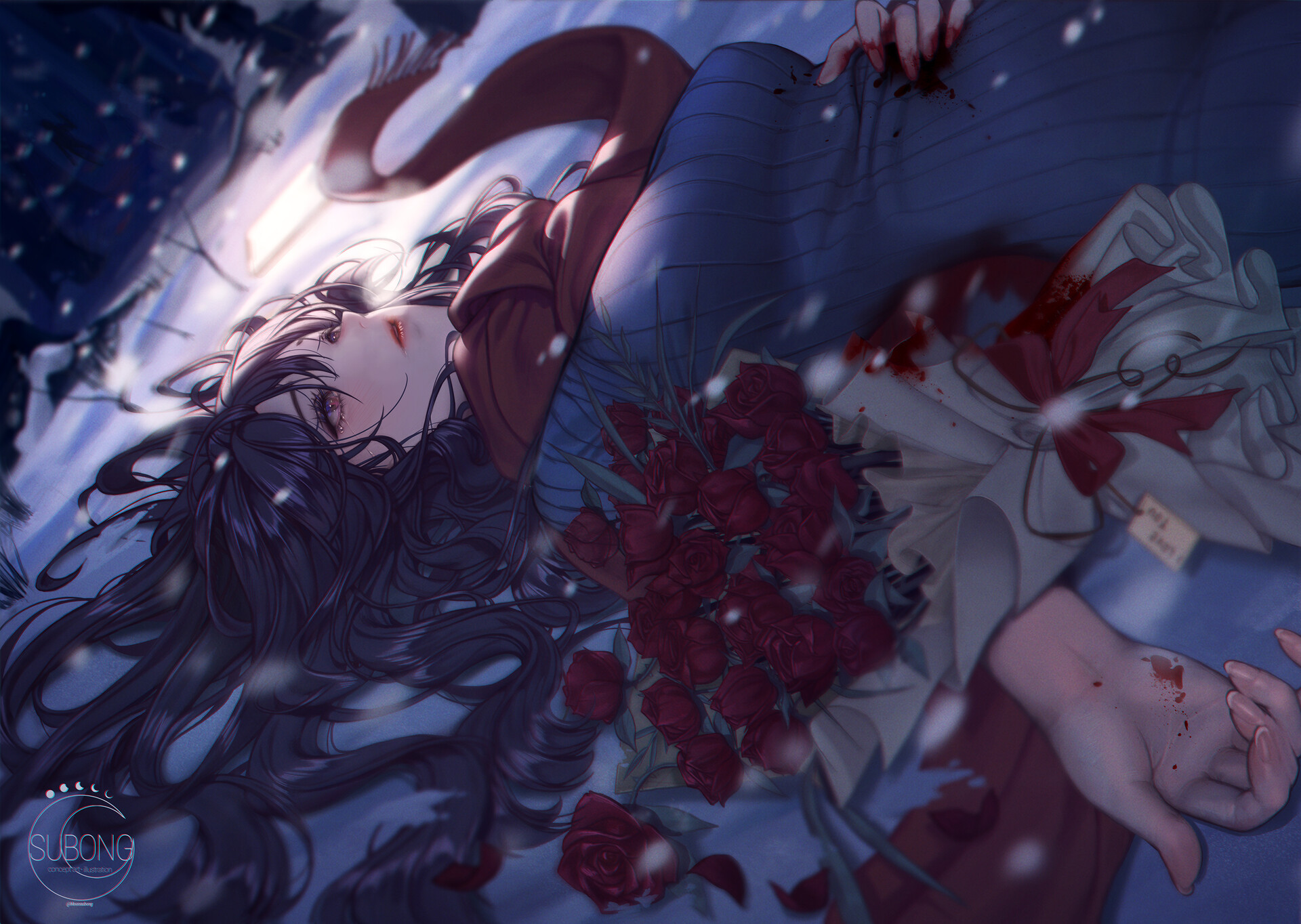 ArtStation - SNOW FALLING