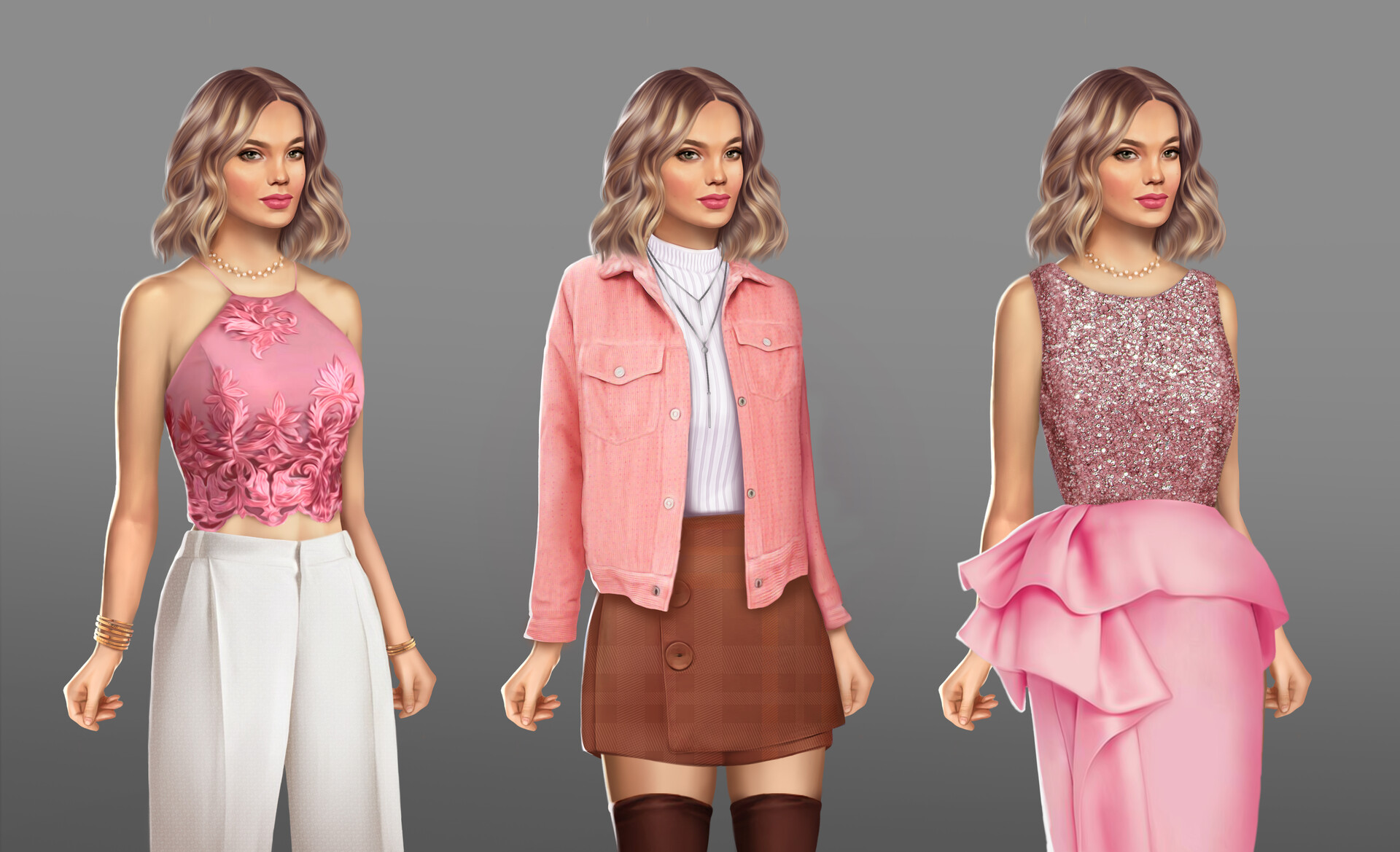 ArtStation - Modern characters