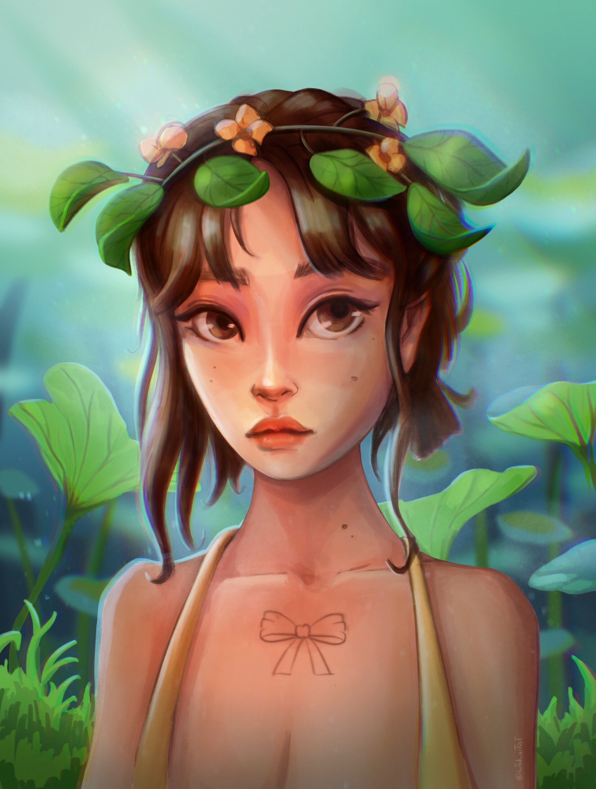 ArtStation - Tropical girl